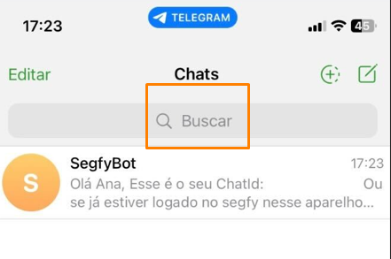 Integração TelegramBot