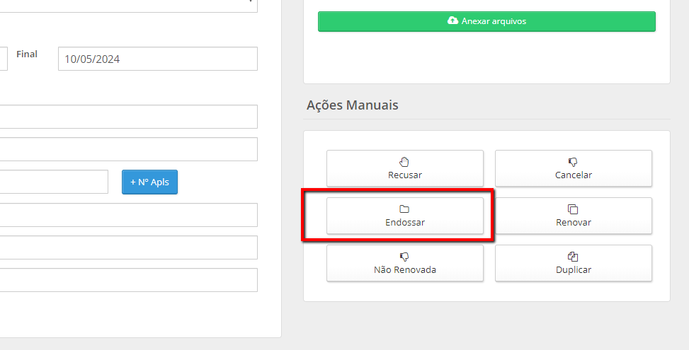 Endossos - Como endossar uma apólice?